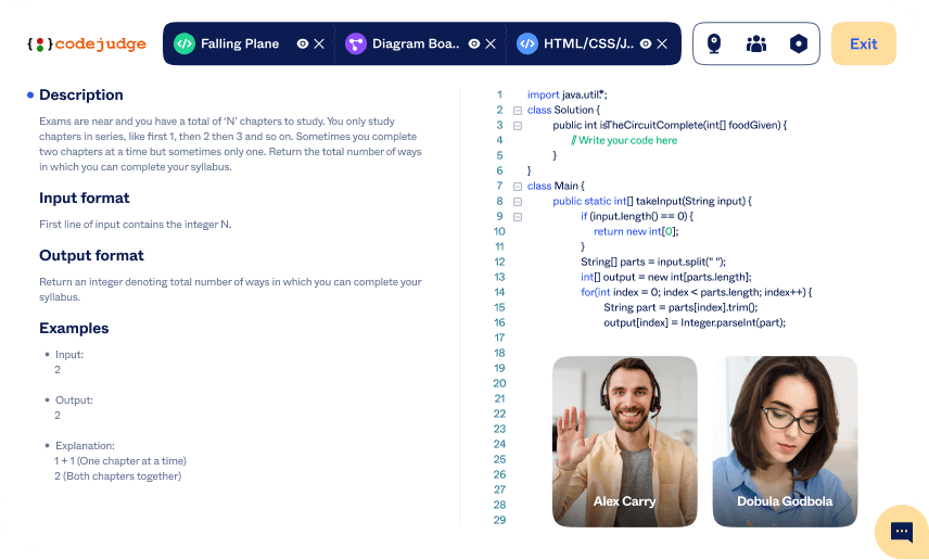 Codejudge - Online Assessment and Developer Hiring Platform